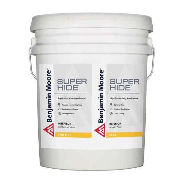Peinture d'intérieur Super Hide au latex à base d’acrylique blanc, 18, - GAGNON - La Grande ...