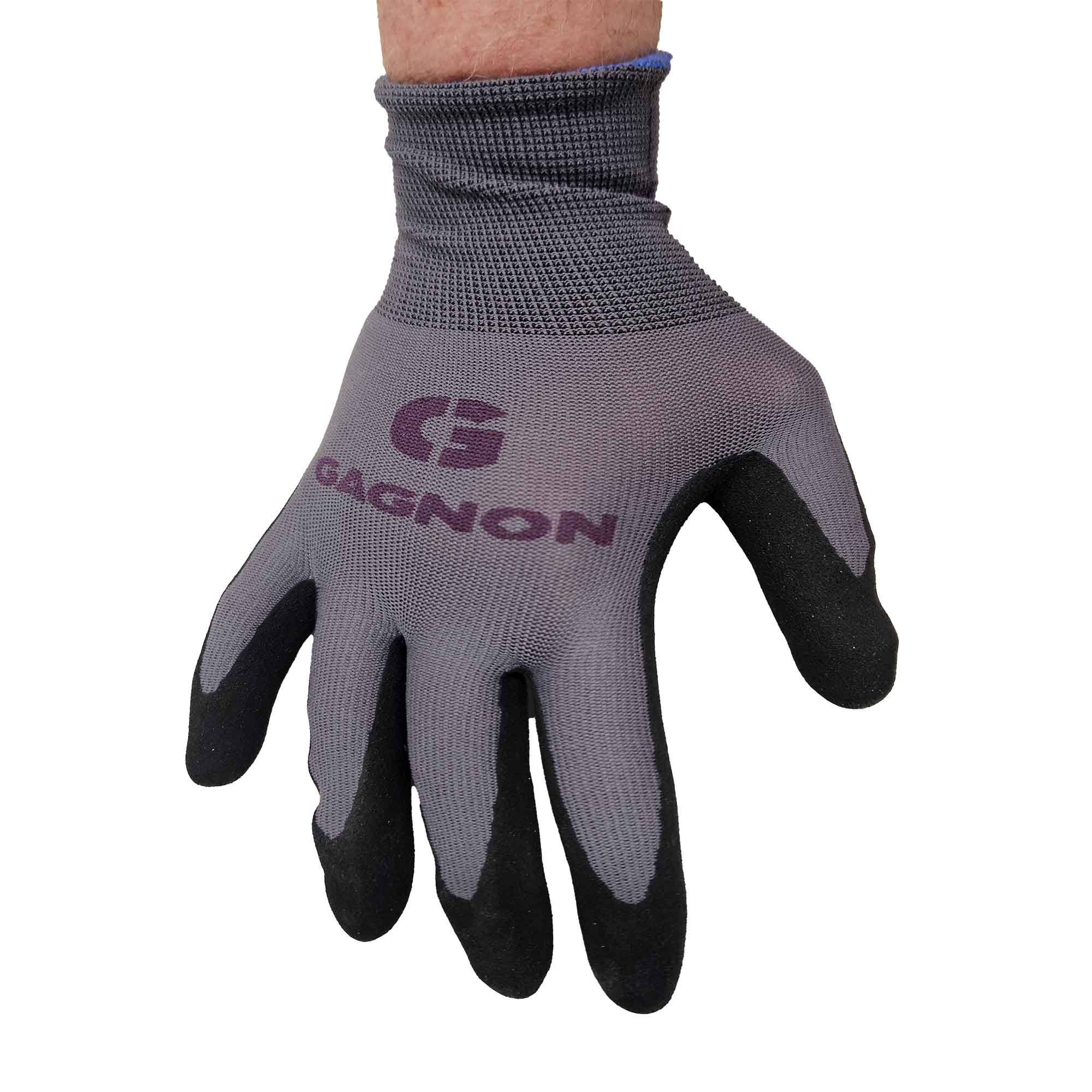 General Purpose Nitrile Coated Work Glove, Medium - GAGNON - La Grande ...