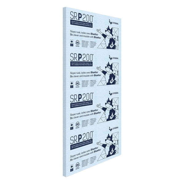 SR.P 200 Rigid Insulation Board, 2-1/2'' x 4' x 8' (R10 / 16 PSI ...