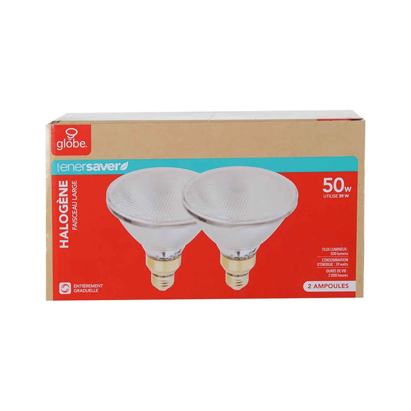 Halogen Bulb PAR38 / 39 W / E26, 2 Units - GAGNON - La Grande Quincaillerie