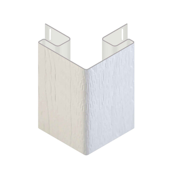 Vinyl Outside Corner Post in White, 10' x 3/4" x 3" - GAGNON - La ...