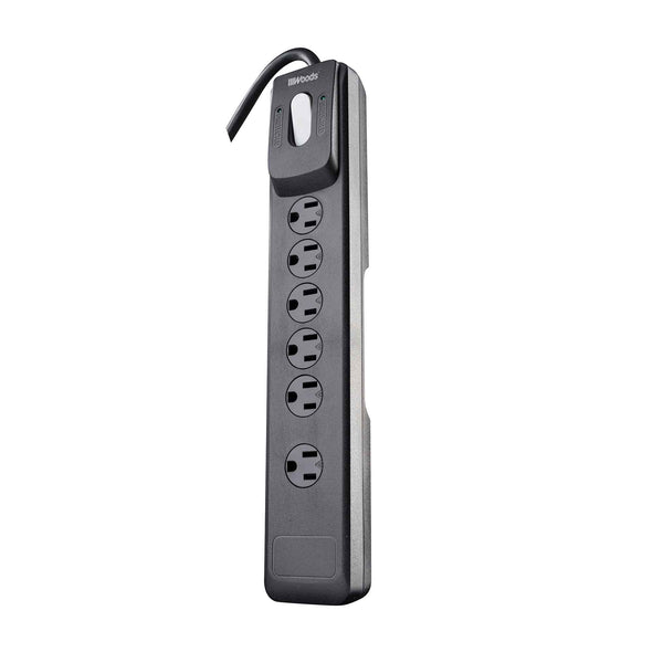 Power Bar of 6-Outlet with Surge Protector, 1,440 Joules - GAGNON - La ...