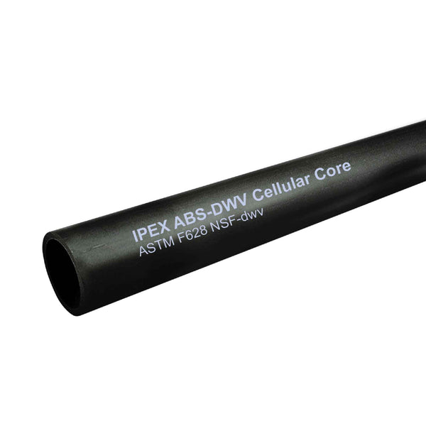 ABS-DWV Cellular Core Pipe, 4" x 12' - GAGNON - La Grande Quincaillerie