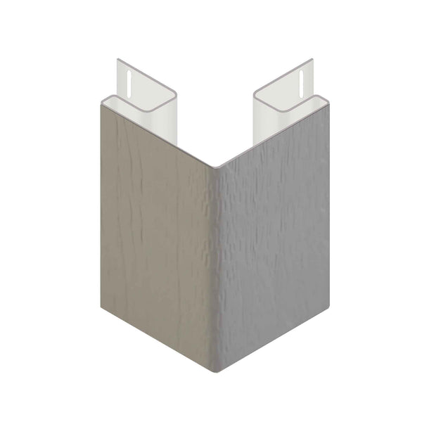 Vinyl Outside Corner Post in Stonecrest Color, 10' x 3/4" x 3" - GAGNON ...