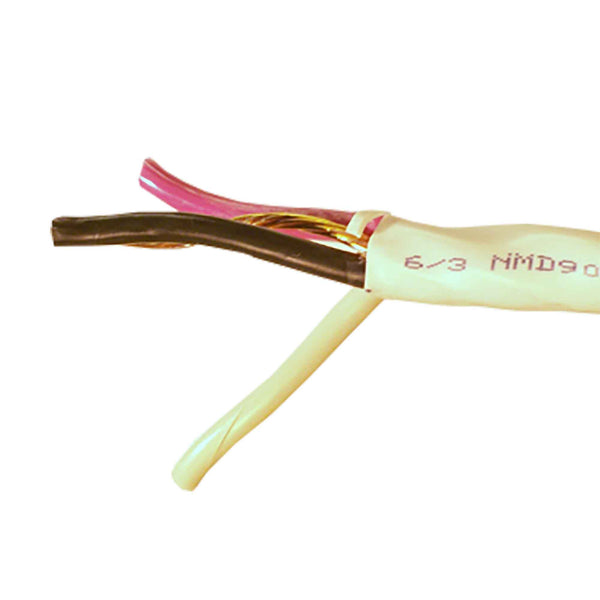 NMD90 6/3 (7) STR Household Building Wire in White, 75 m - GAGNON - La ...