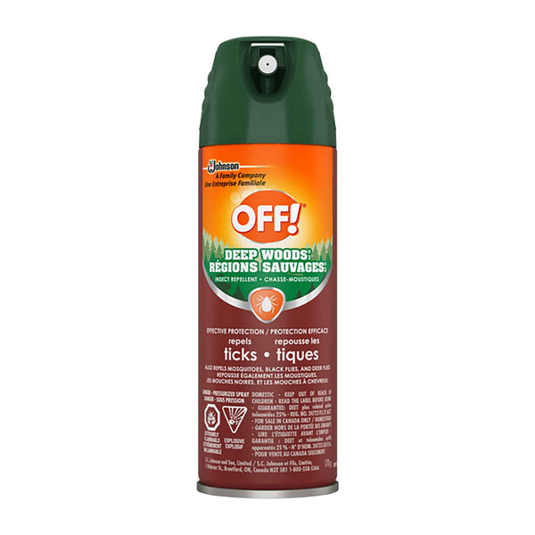 Deep Wood Aerosol Mosquito Repellent Against Ticks, 170 g - GAGNON - La ...