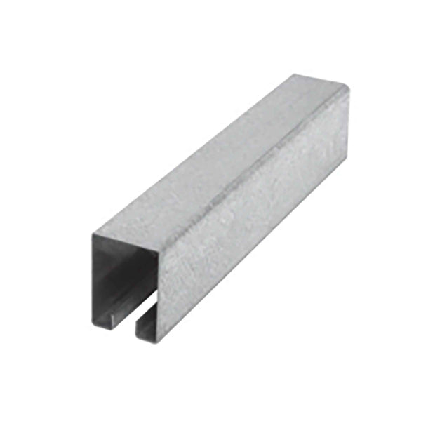 Standard Square Track Plain in Galvanized Steel, 12' - GAGNON - La ...