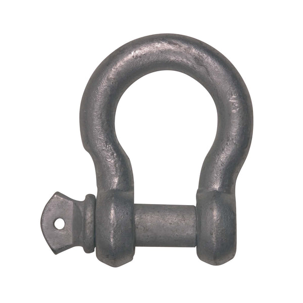 Manille d'ancrage à vis en acier galvanisé de 1/4" de diamètre - GAGNON ...