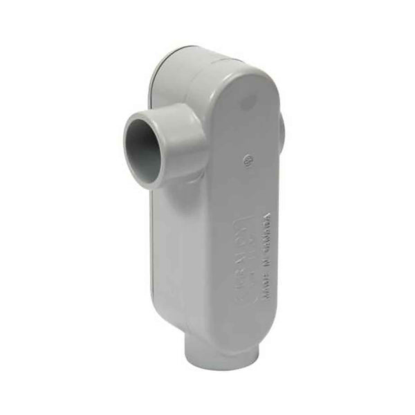 PVC LL-Type Access Fitting in Grey, 3/4" - GAGNON - La Grande Quincaillerie