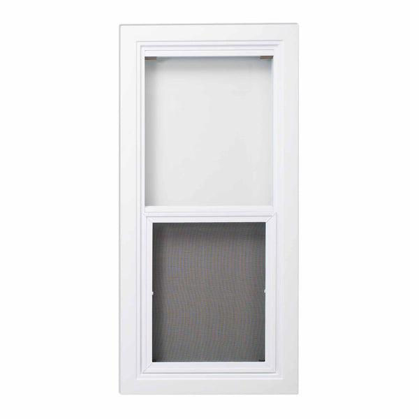 White Slider Shed Window, 17'' x 35'' - GAGNON - La Grande Quincaillerie