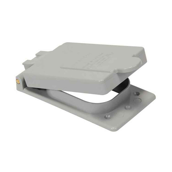 RWGF15/10 PVC F Series 1-Gang GFCI Receptacle Cover, Grey - GAGNON - La ...