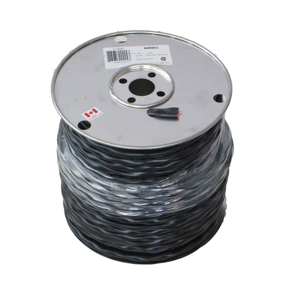 Fil domestique de construction NMWU 12/3 en noir, 75 m - GAGNON - La ...