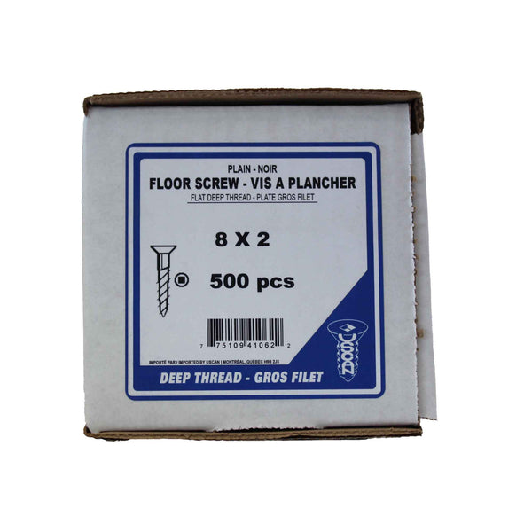 Floor Screw, #8 x 2" (500 Units) - GAGNON - La Grande Quincaillerie