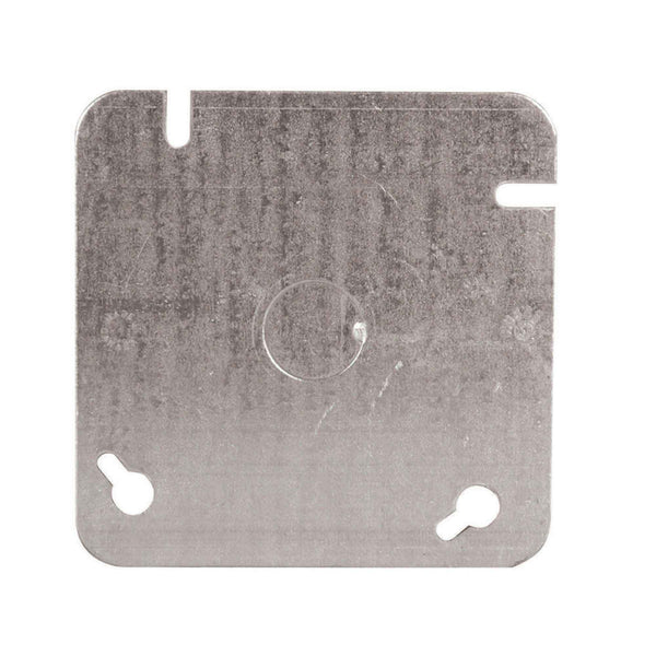 Cover Plate for Square Box with 1 Knockout Opening, 4" x 4'' - GAGNON ...