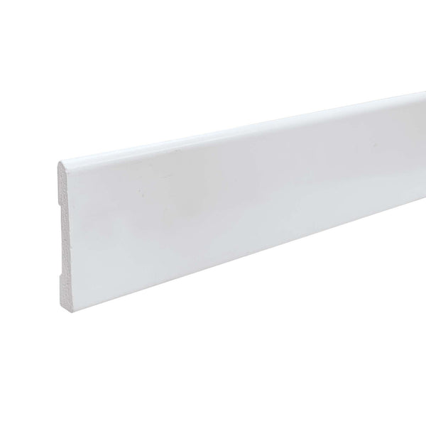 3/8'' x 2-1/8'' x 7' White PVC Bevelled Casing Moulding - GAGNON - La ...