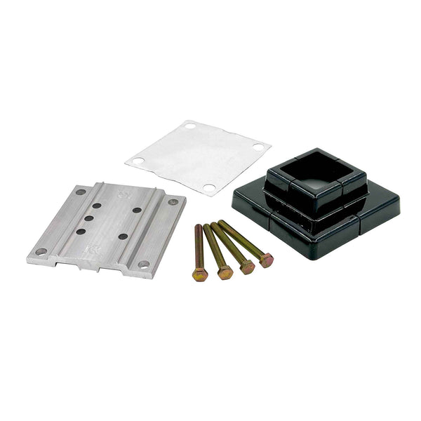 Kit de base de poteau pour installation sur béton, noir - GAGNON - La ...
