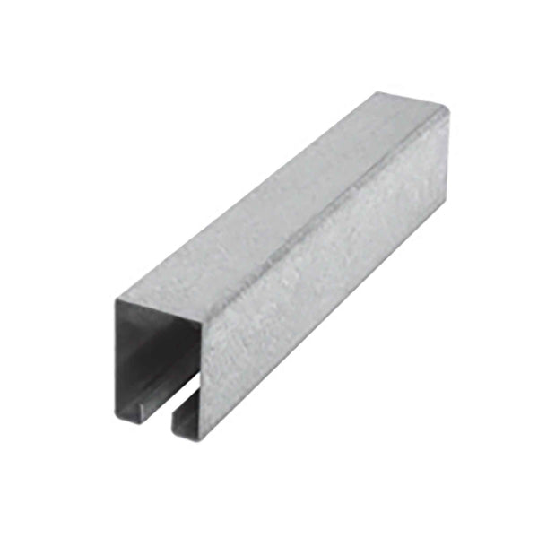 Standard Square Track Plain in Galvanized Steel, 6' - GAGNON - La ...