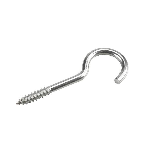 Stainless Steel Screw Hook with Lag Thread, 4-3/8'' - GAGNON - La ...