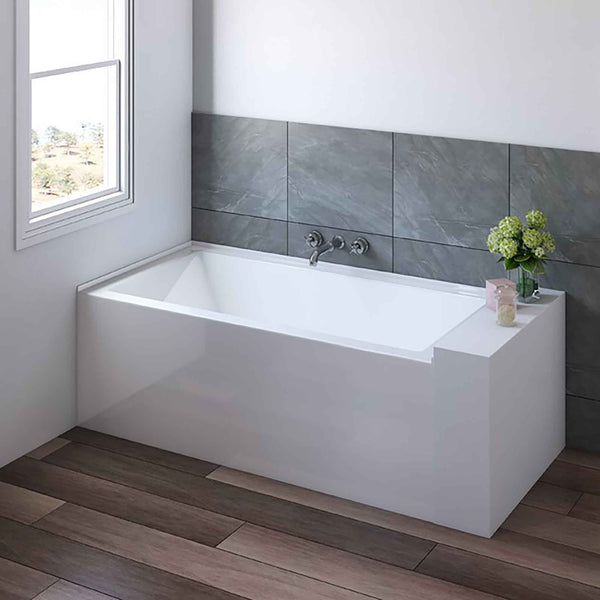 Ralph Skirted Bathtub with Right Drain, 60" x 30" x 21" - GAGNON - La ...