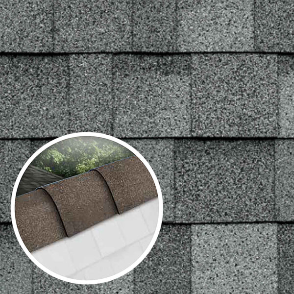 Hip and Ridge 12 Cap Shingles, Frostone Grey - GAGNON - La Grande ...
