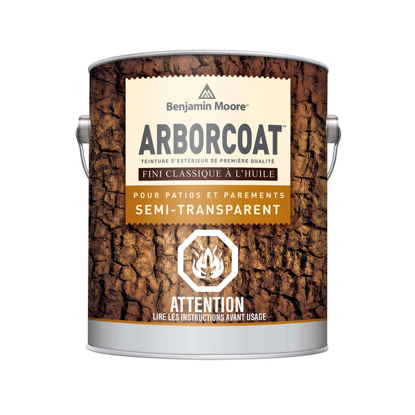 Arborcoat Exterior Oil Stain Semi-Transparent, 3.79 L - GAGNON - La ...