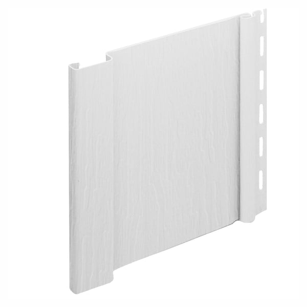 Vertical White Vinyl Board and Batten Style Cladding, 10' x 1/2" x 8 ...