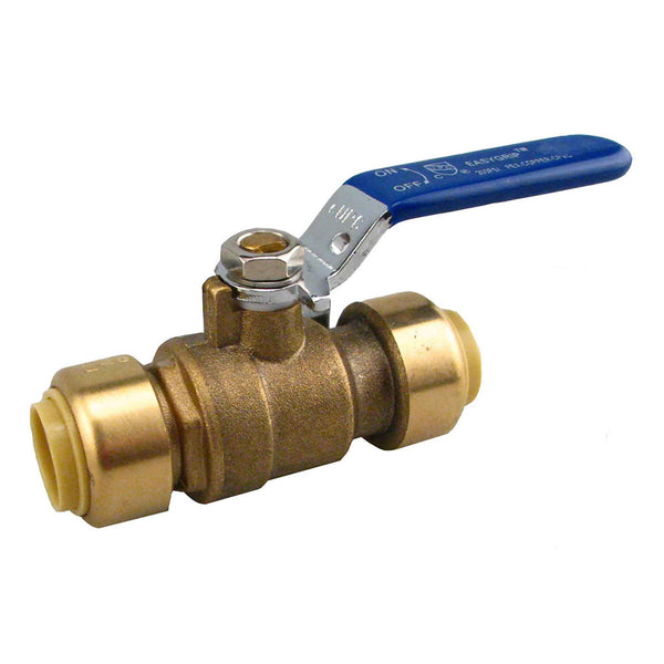 Lead-Free Push-Fit Ball Valve, 1/2" - GAGNON - La Grande Quincaillerie