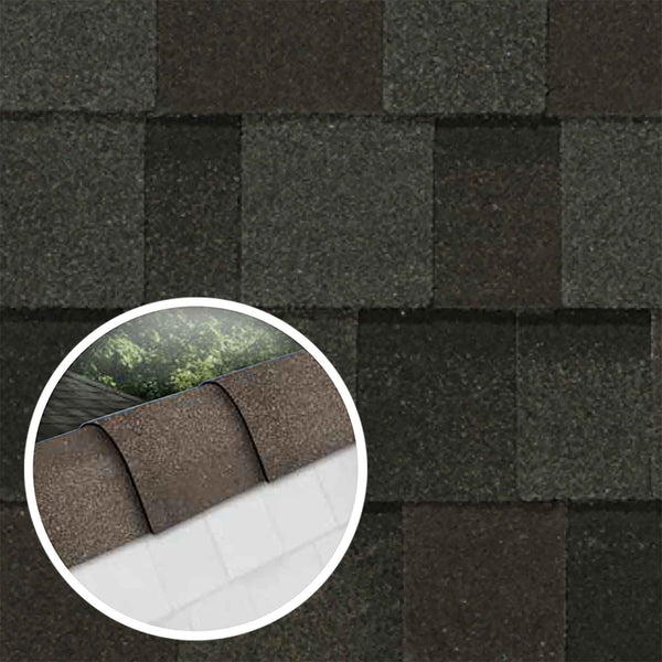 Hip and Ridge 12 Cap Shingles, Glacier - GAGNON - La Grande Quincaillerie