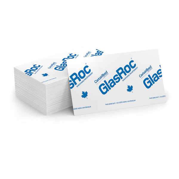 GlasRoc Type X Exterior Sheathing, 5/8" x 4' x 8' - GAGNON - La Grande ...