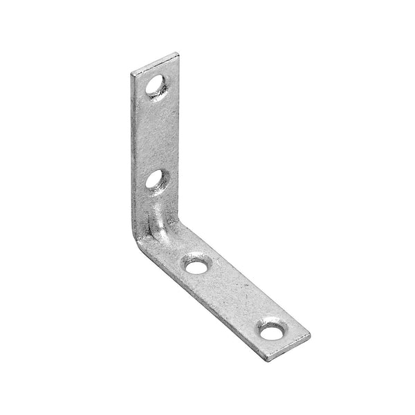 Hot-Dip Galvanized Corner Brace of 2-1/2'' x 2-1/2'' x 1/2'', 4-Pack ...