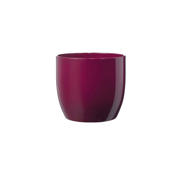 Basel Fashion Matte Magenta Cover Pot, 5.5" - GAGNON - La Grande ...
