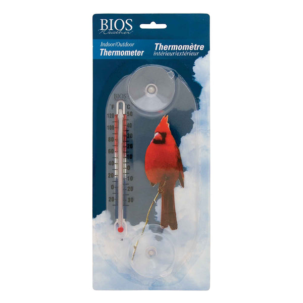 Thermomètre avec ventouses pour l'intérieur ou l'extérieur, cardinal ...