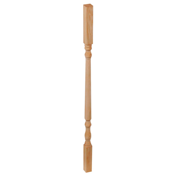 Turned Baluster in Hemlock Wood for Interior Ramp, 1-1/4'' x 32 ...