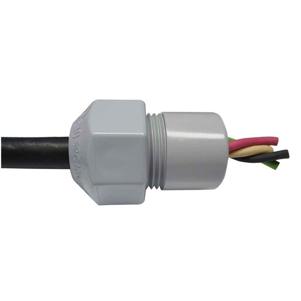 SRC15A PVC Conduit Solvent Weld Strain Relief Connector, 3/4" - GAGNON ...
