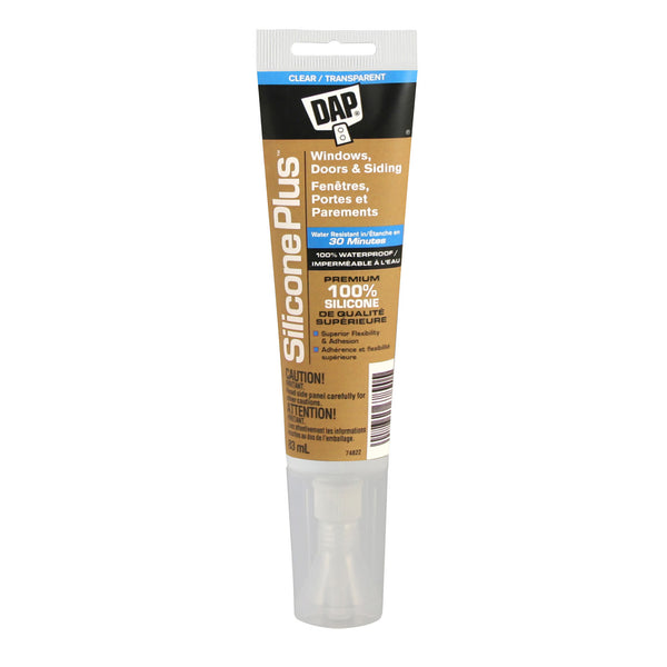 Clair Silicone Plus Window, Door and Siding, 83 ml - GAGNON - La Grande ...