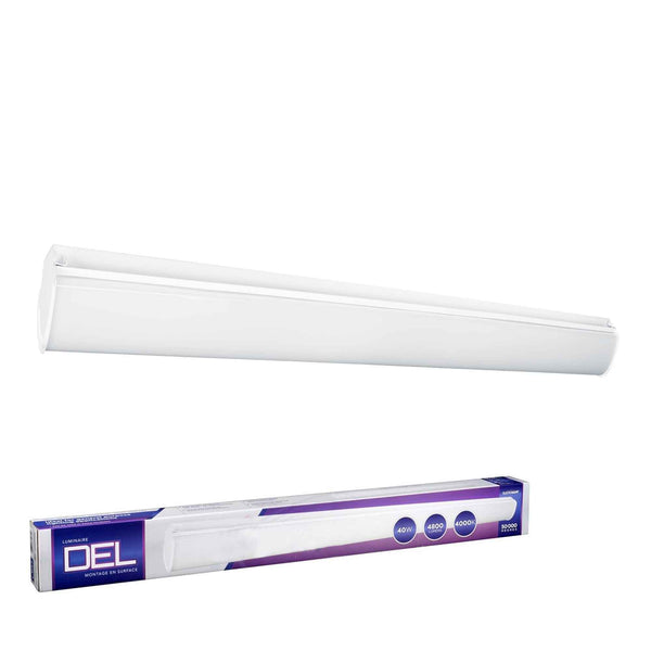 LED Wrap Fixture with Surface Mount, White - GAGNON - La Grande ...