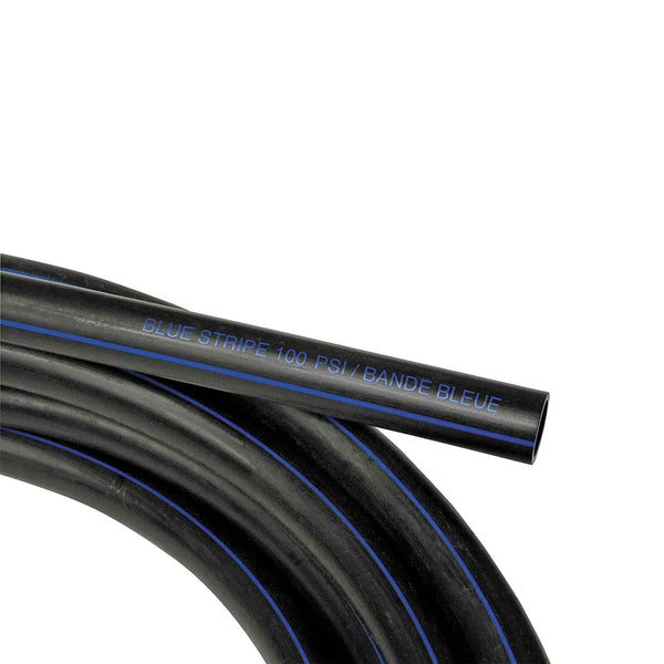 STD Black Polyethylene Pipe with Blue Stripe, 2" x 500' - GAGNON - La ...