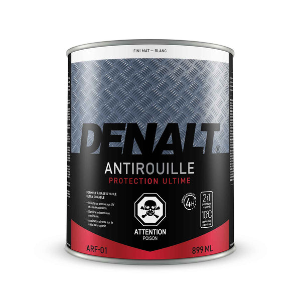 Anti-Rust Paint Oil-Based Flat White, 899 ml - GAGNON - La Grande ...