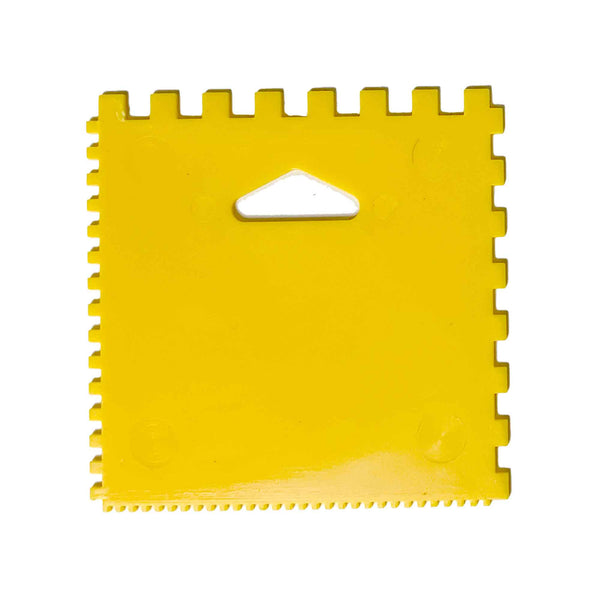 Plastic Square-Notch Trowel, 4" x 4'' - GAGNON - La Grande Quincaillerie