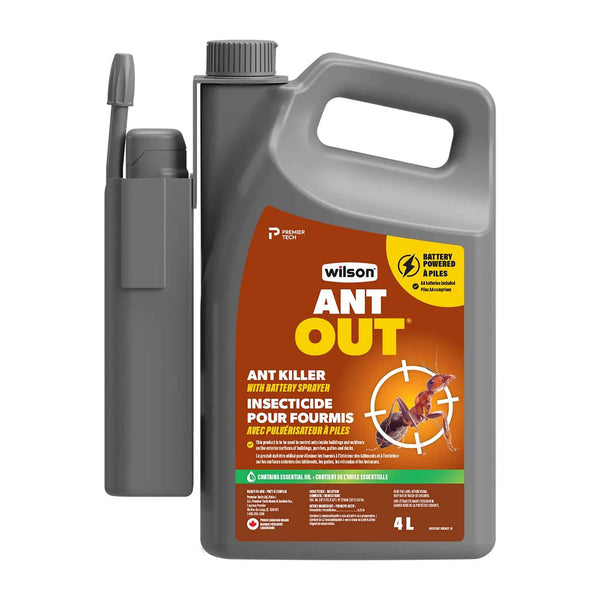 Insecticide pour fourmis Ant-Out avec lance de pulvérisation à piles ...