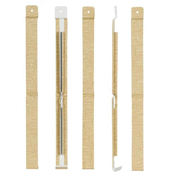 V-Notch 12" x 7/8" Textured Siding Joint, 2-Tone Scandinavian - GAGNON ...