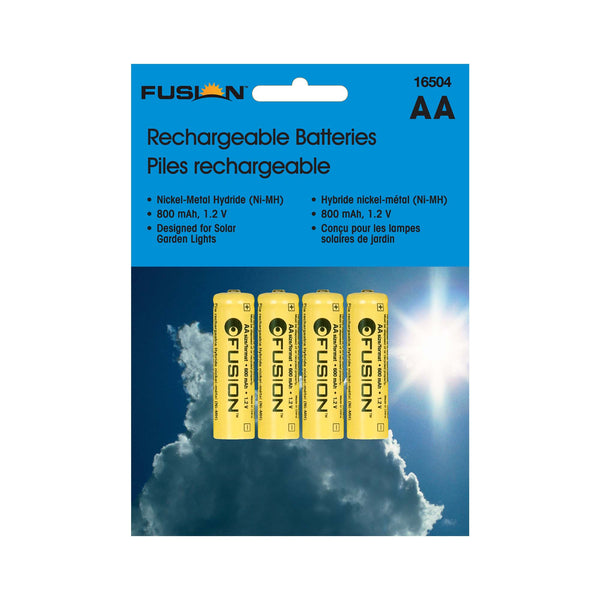 Rechargeable Batteries Ni-MH, 4-Pack - GAGNON - La Grande Quincaillerie