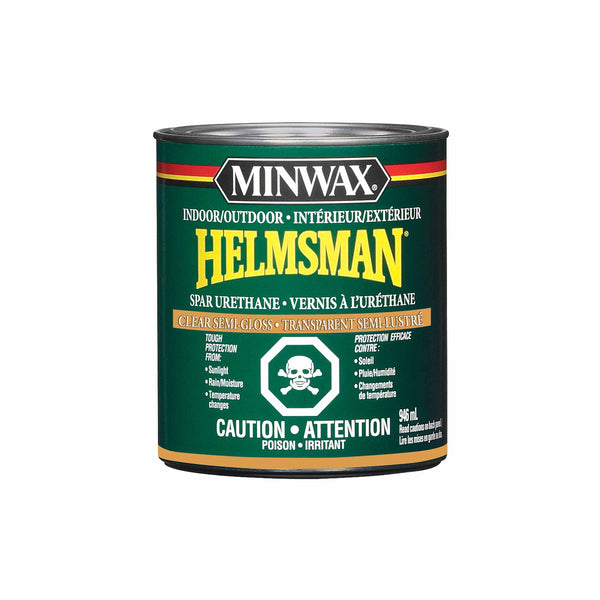 Minwax Helmsman intérieur / extérieur vernis uréthane transparent semi ...