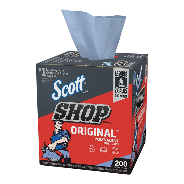 Shop Towels Original Multi-Purpose Workshop Cloth, 200 Units - GAGNON ...