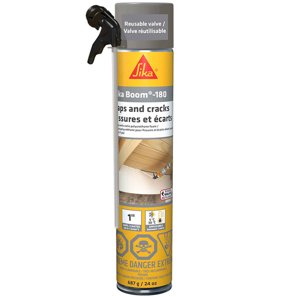 Mousse expansive pour un usage général Sika Boom-180, 687 g (jusqu'à 1 ...