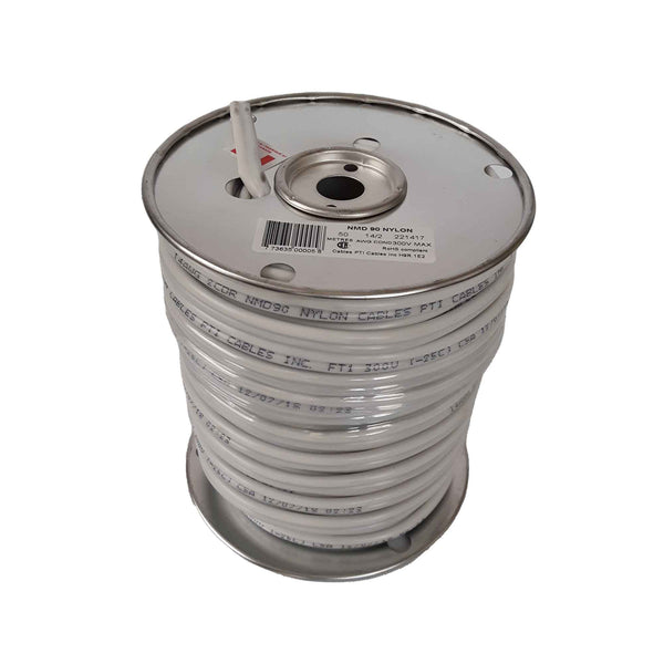 Fil domestique de construction NMD90 14/2 en blanc, 50 m - GAGNON - La ...