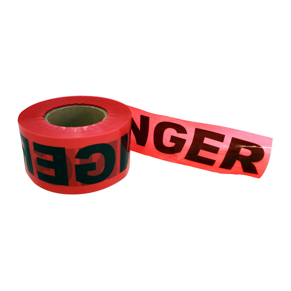 WORKHORSE Red Barricade Tape "DANGER'' - GAGNON - La Grande Quincaillerie