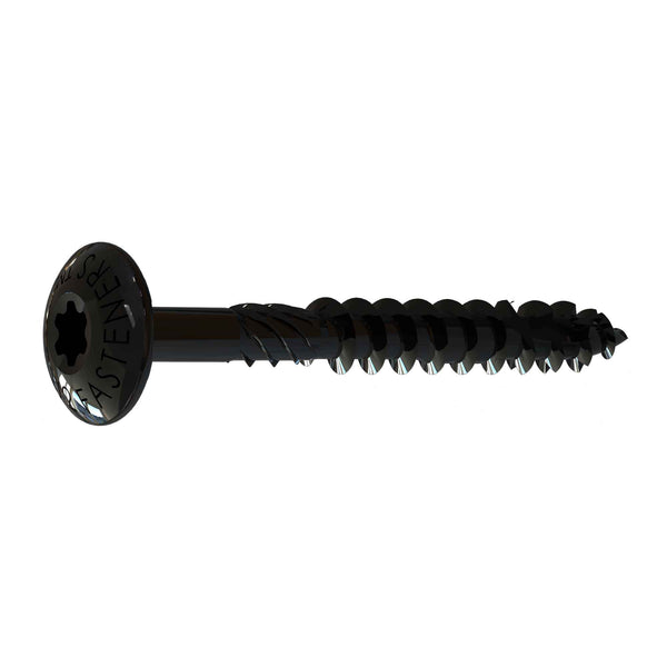 U2 Fasteners Construction Screw in Black, 5/16" x 5" (40 Units ...