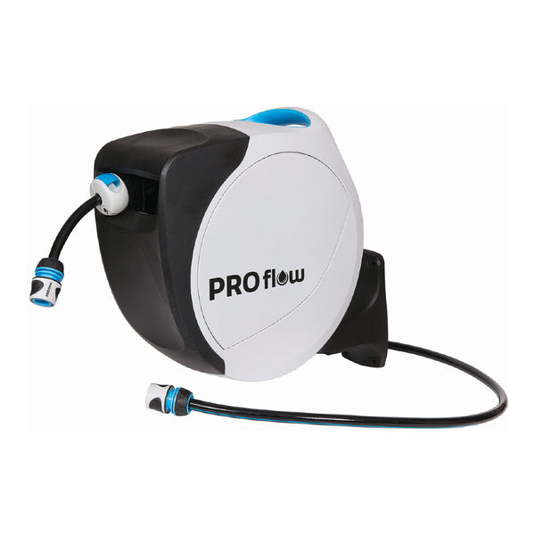 Pro Flow Hose Reel Kit with Retractable Hose, 65' x 1/2'' - GAGNON - La ...