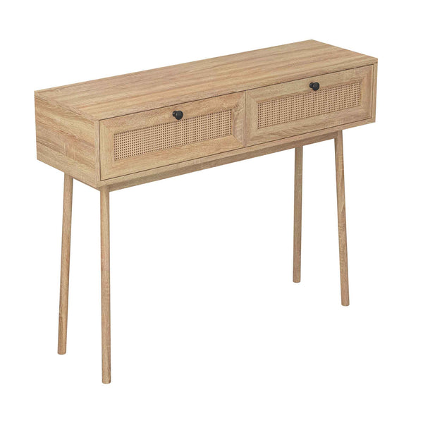 Natural Wood Look Console Table, 39.5'' x 12'' x 31.5'' - GAGNON - La ...